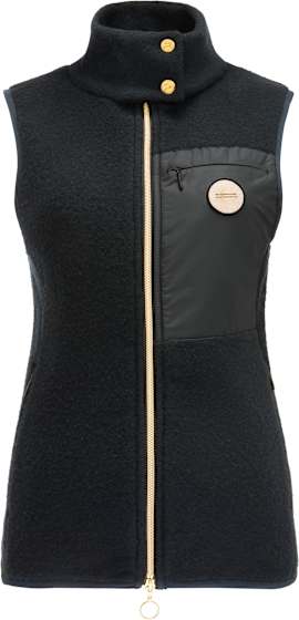 We Norwegians Fonna Wool Fleece Vest Dame Dame