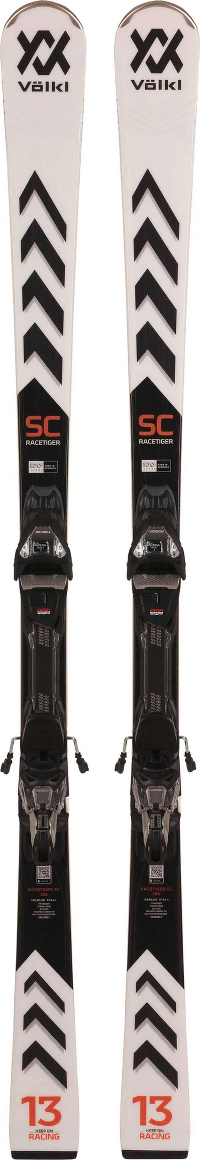 Völkl Racetiger SC White med Marker vMotion 11 GW Unisex