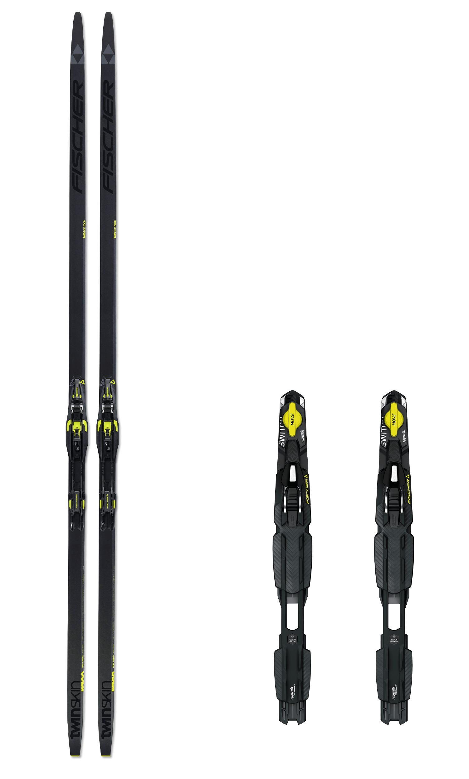 Fischer Twin Skin Race med Move Switch Kit IFP Unisex | Milslukern