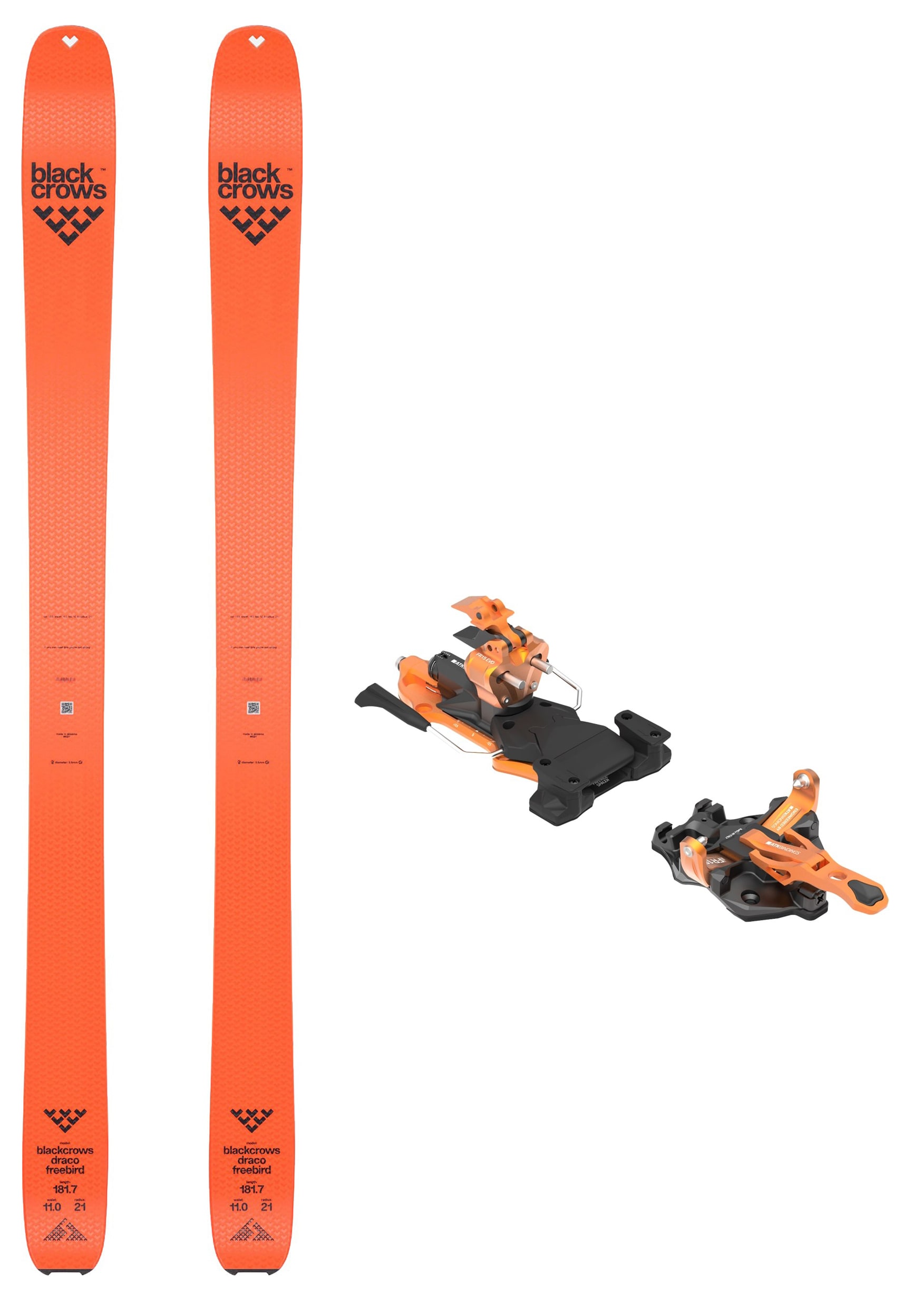 Black Crows Draco Freebird med ATK Freeraider 15 EVO Unisex | Anton Sport