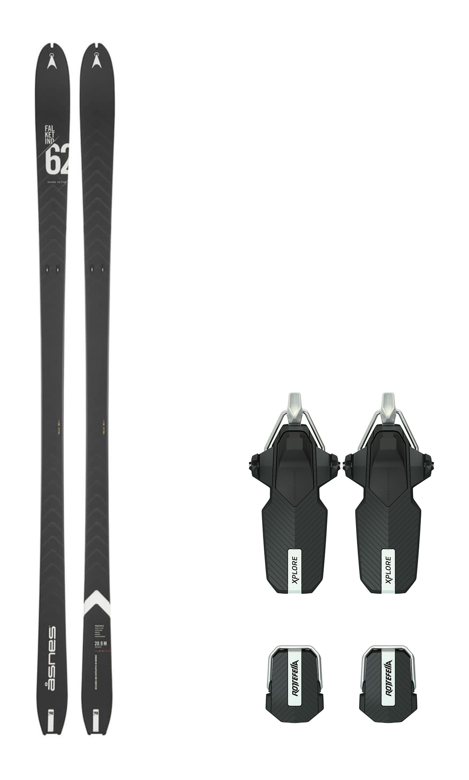 Åsnes Rabb 68 med BC Xplore Unisex | Sportsnett