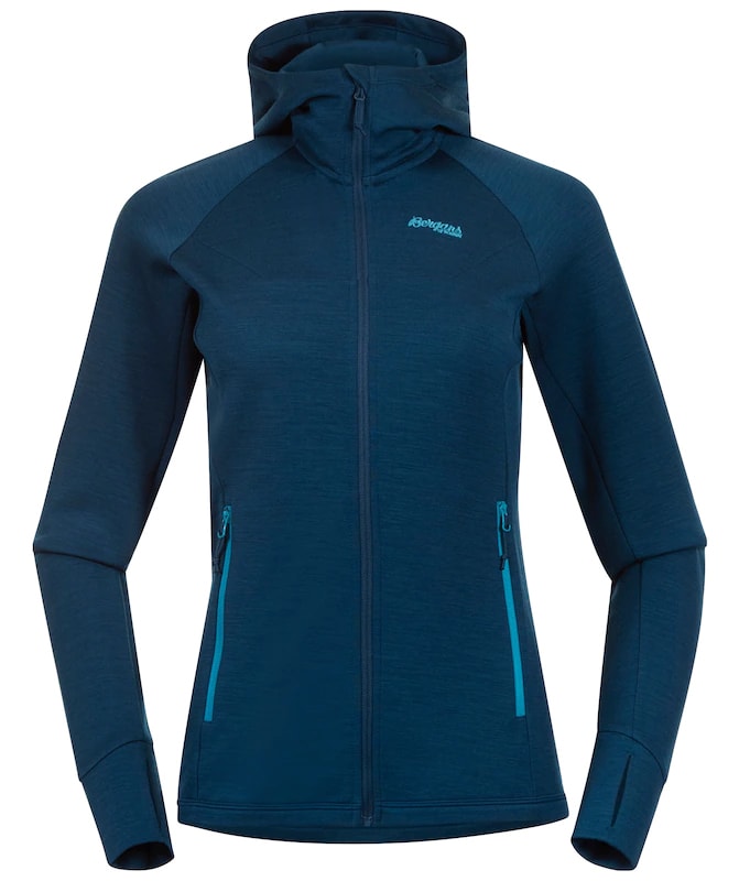 Bergans of Norway Cecilie Wool Hood Jacket Dame Dame | Anton Sport