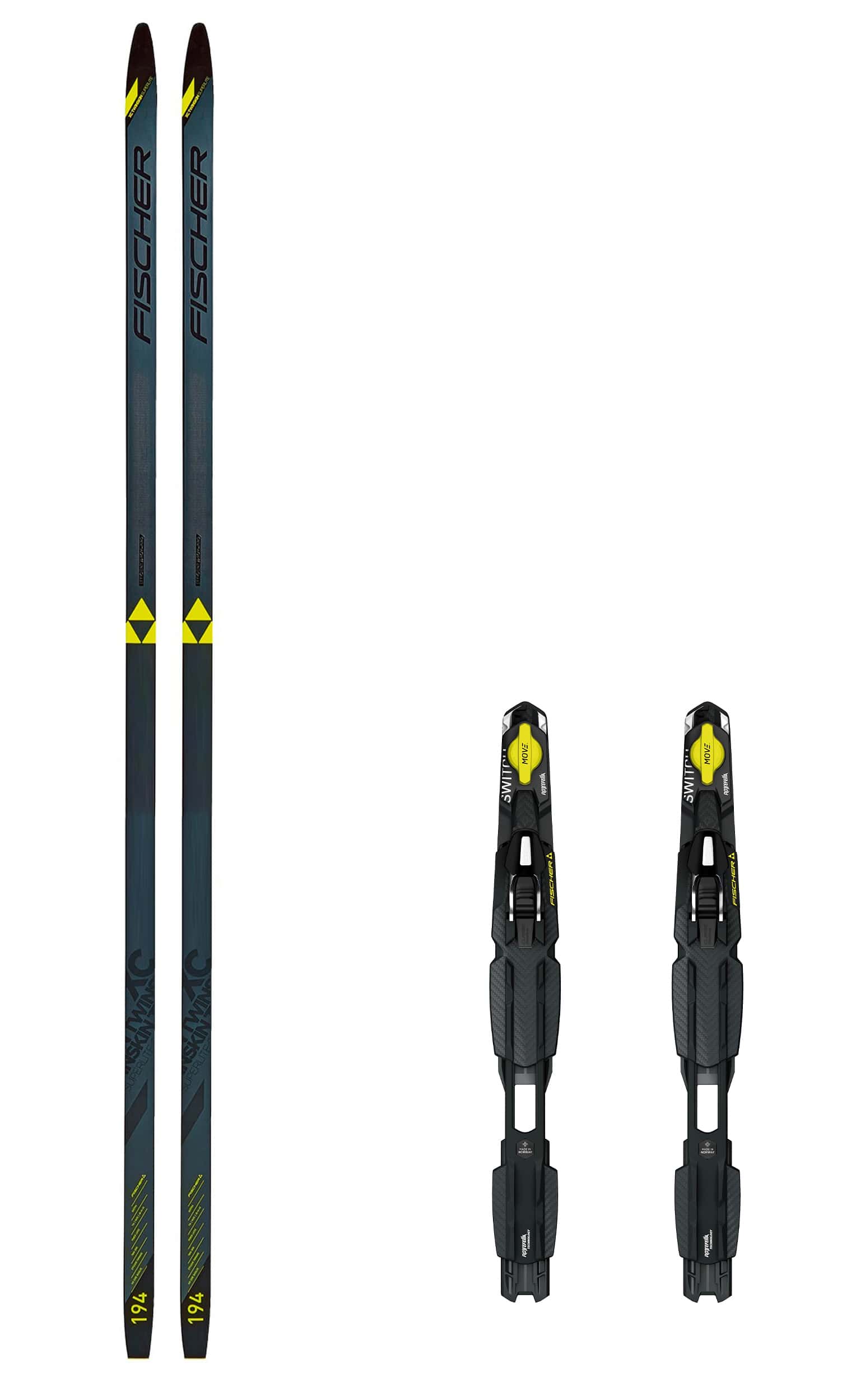 Fischer Twin Skin Superlite EF med Move Switch Kit IFP Unisex | Anton Sport