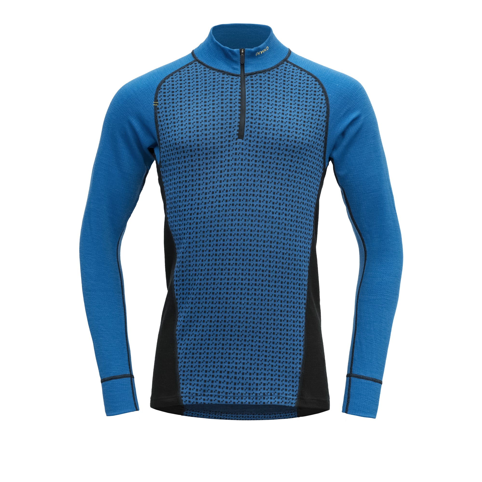 Devold Islender Man Shirt Half Zip Neck Herre