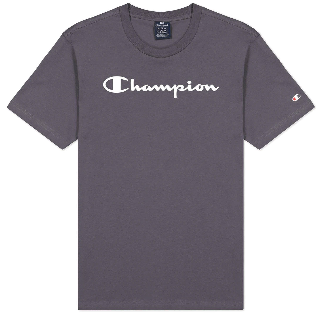 Champion Legacy Script Logo Crewneck T-Shirt Herre Herre