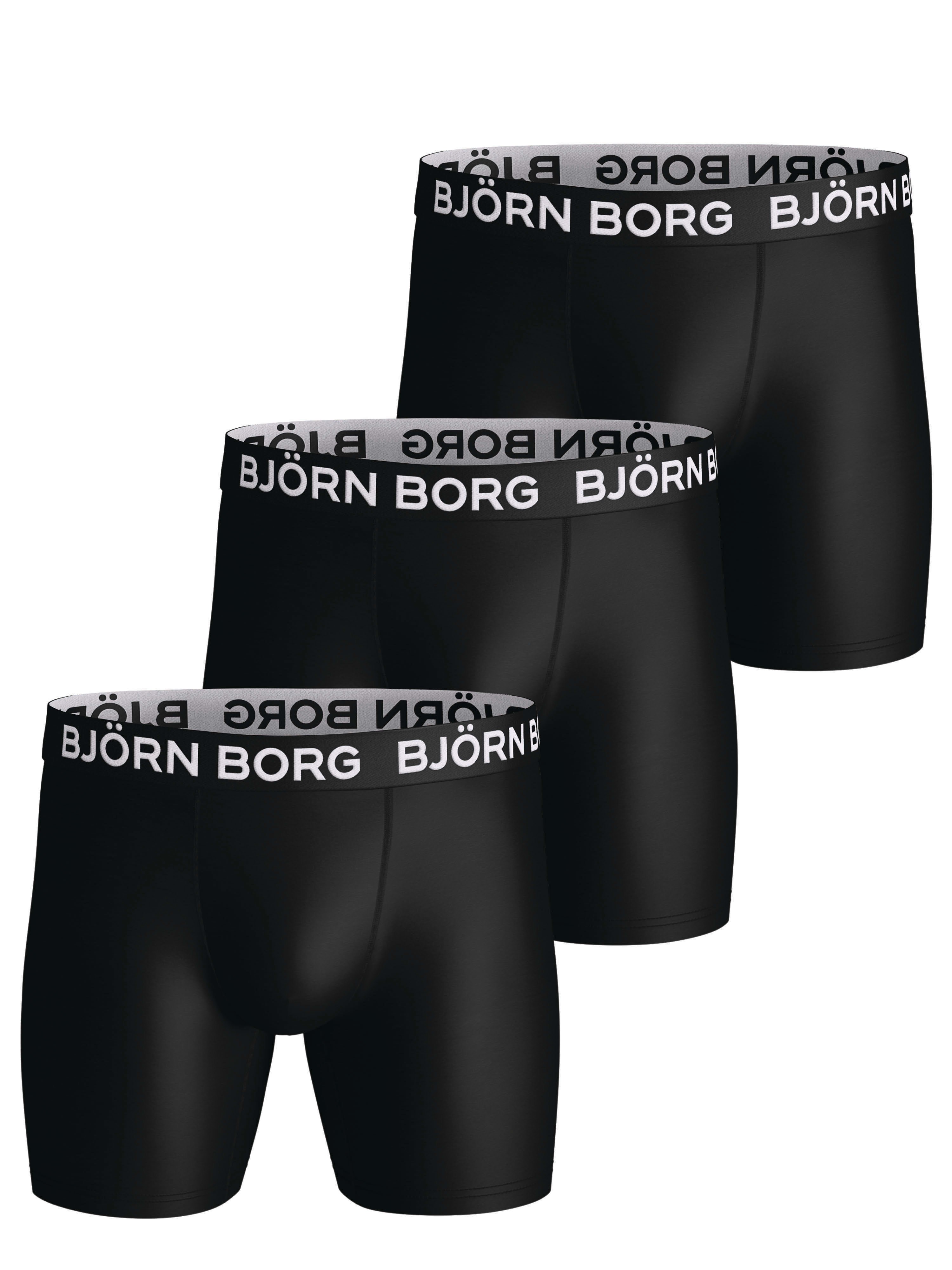 Bjørn Borg 3p Performance Boxer Herre Herre
